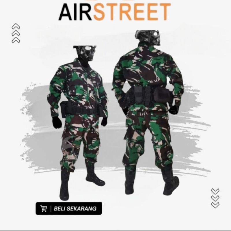 Jual Setelan Baju Celana PDL TNI Bahan Velbed Premium Loreng Malvinas/PDL Tempur TNI AD/PDL ...