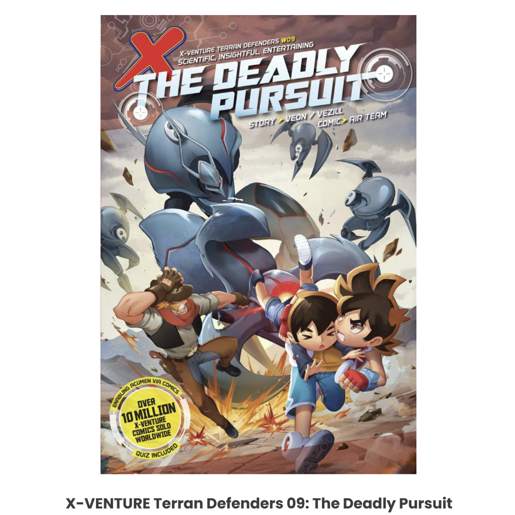 Jual [Gempak Starz] Komik Edukasi English X-VENTURE Terran Defenders 09 ...
