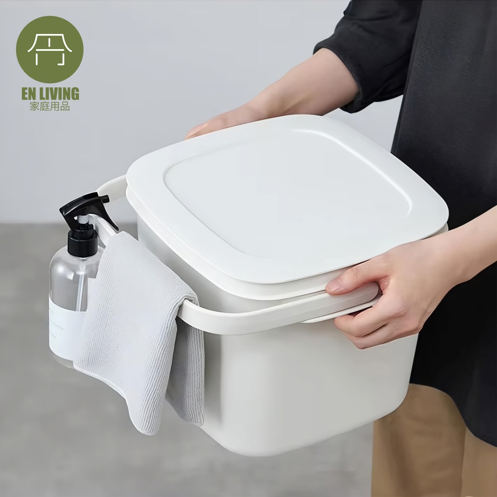 Jual EN LIVING Square Bucket 9LT / Ember / Baskom / Wash Basin / Ember ...