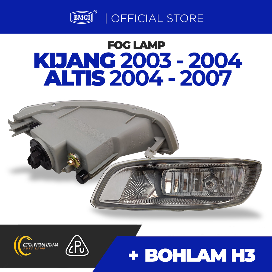 Jual EMGI Fog Lamp Kijang Kapsul 2003-2004, Altis 2004-2007 CPU ...