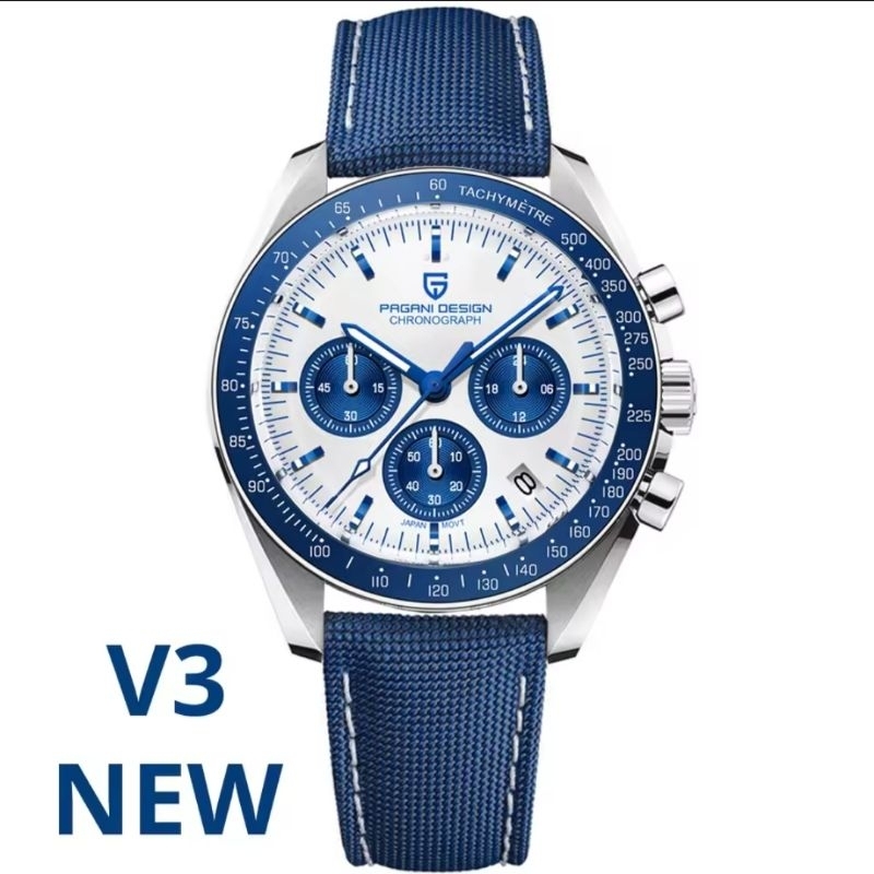 Jual NEW PAGANI DESIGN SPEEDMASTER LIMITED EDITION MECAQUARTZ SEIKO ...