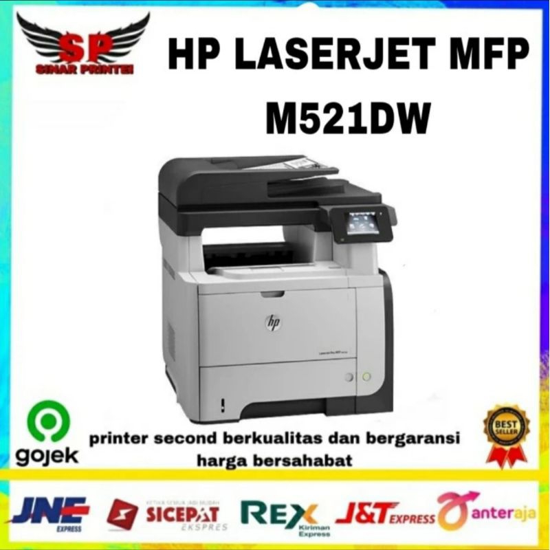 Jual Printer Hp Laserjet M521dw All In One Bergaransi Dan Siap Pakai ...