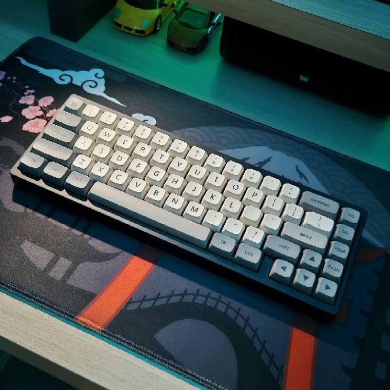 Jual KEYCAPS ROCKET RETRO GREY XDA PROFILE SUBLIM MECHANICAL KEYBOARD ...