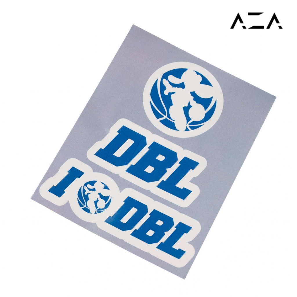 Jual AZA x DBL Sticker Pack I Love DBL Edition - Stiker DBL Basket Icon ...