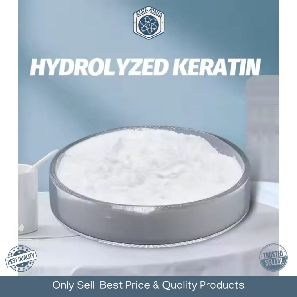 Jual Hydrolyzed Keratin Protein Powder 10gr / Bubuk Keratin Protein ...