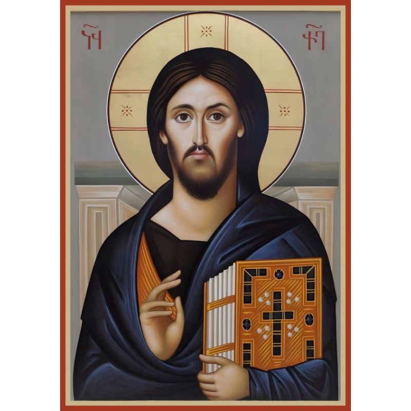 Jual CETAK POSTER LUKISAN YESUS KRISTEN ORTODOKS ORTHODOKS DEKORASI ...