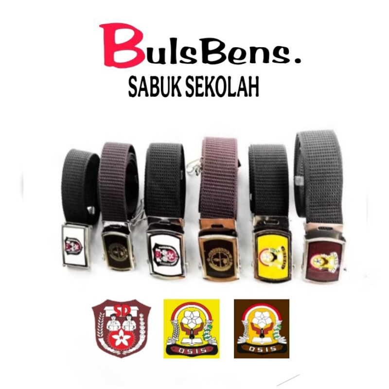 Jual Gesper Anak Sekolah SD SMP SMA PRAMUKA /Sabuk Ikat Pinggang Anak ...