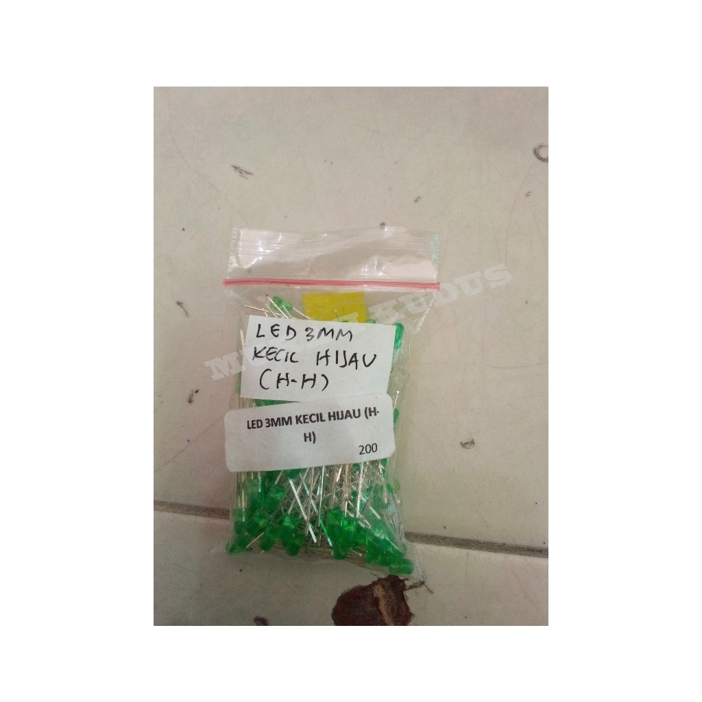 Jual LED 3MM KECIL HIJAU (H-H) / LAMPU LED KECIL 3MM | Shopee Indonesia