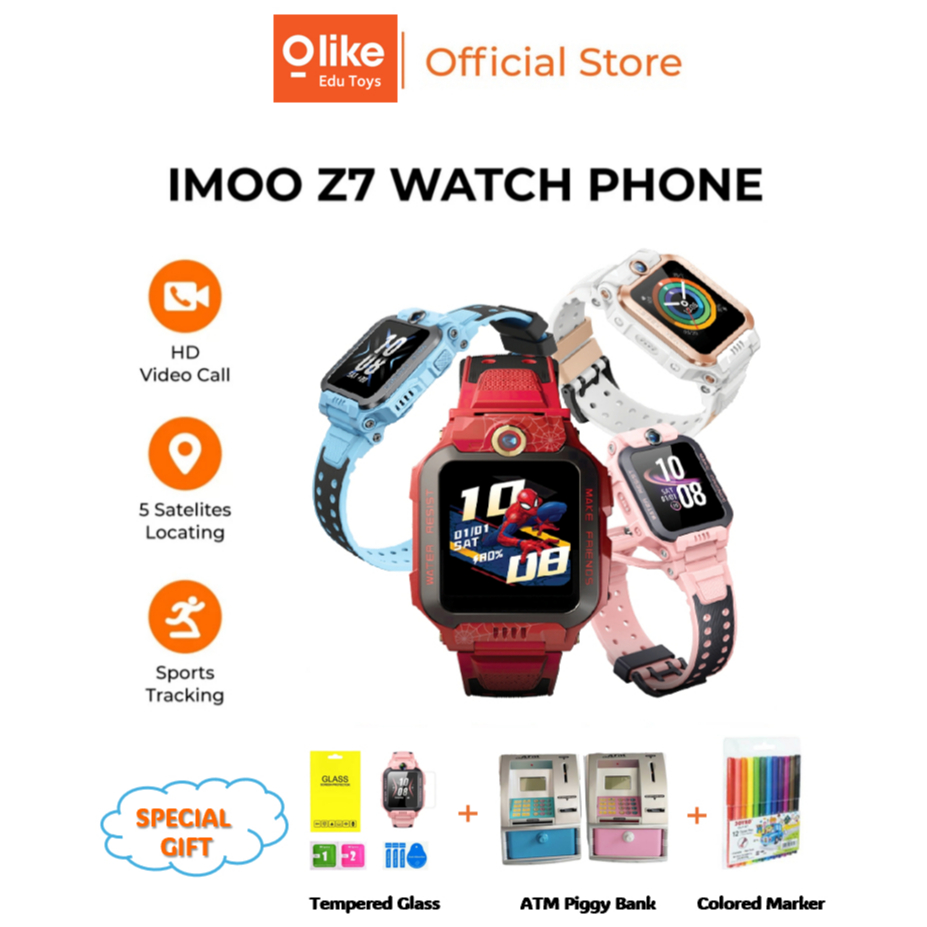 Jual 【NEW LAUNCH + GIFT 】IMOO Watch Phone Z7/ Front & Rear Dual Camera ...