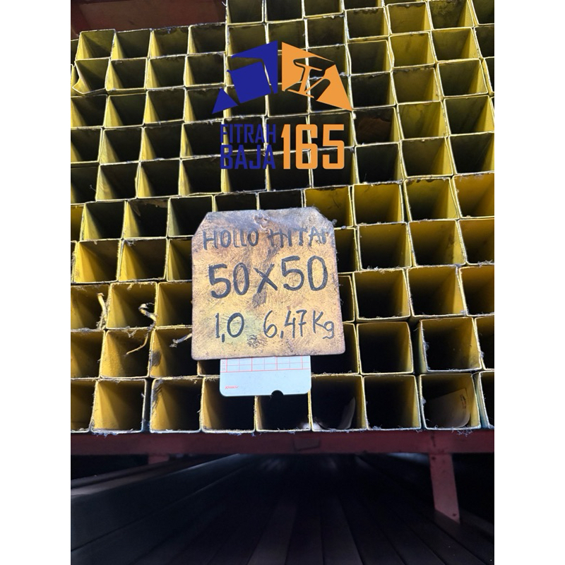 Jual Besi Holo / Hollow Hitam Ukuran 50x50 | Shopee Indonesia