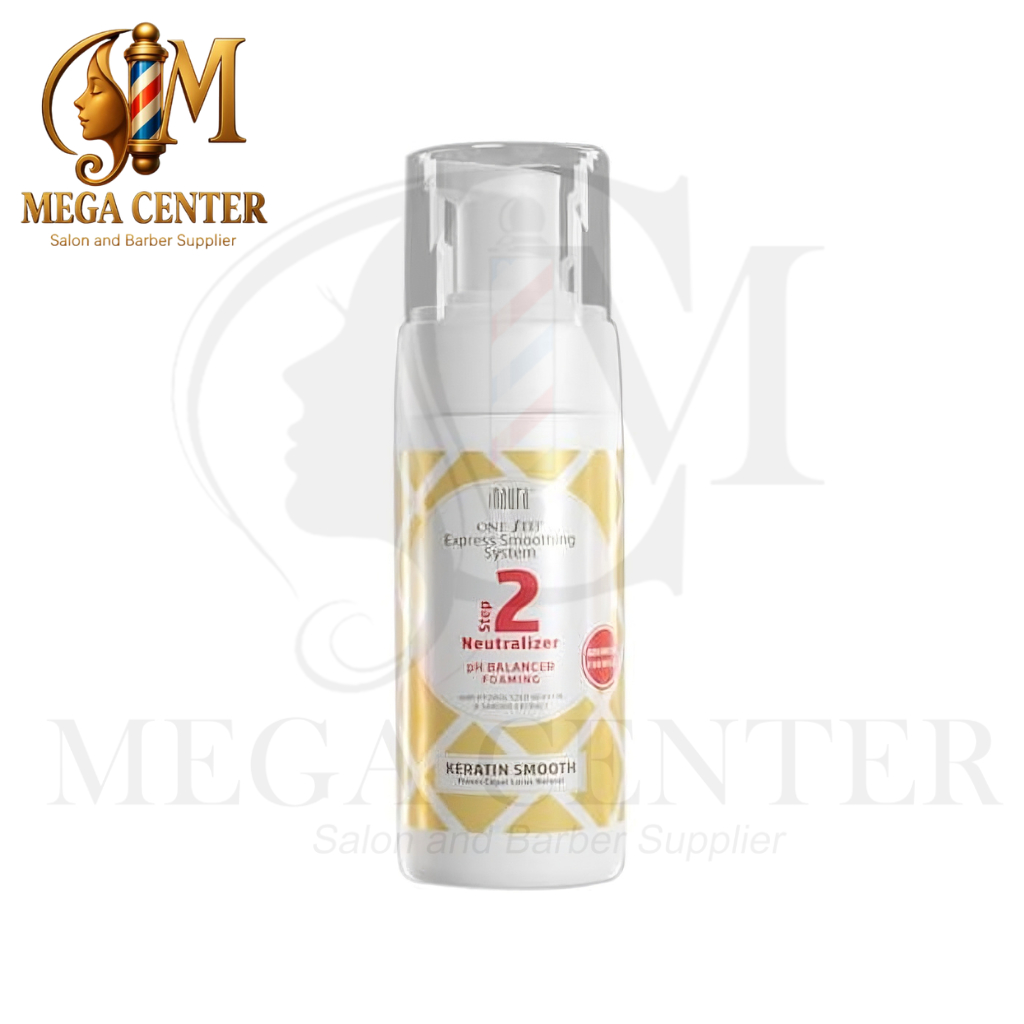 Jual INAURA one step express smoothing system step 2 pH Balance foam ...