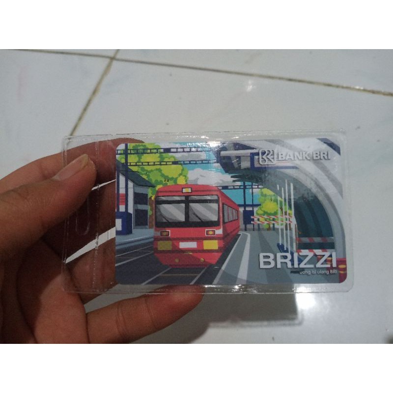 Jual BRI BRIZZI CARD asli bukan custom motif kereta | Shopee Indonesia