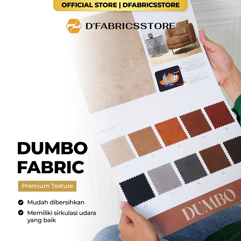 Jual Kain Dumbo - Kain PVC Tebal untuk Dipan & Sandaran Kursi 100% ...