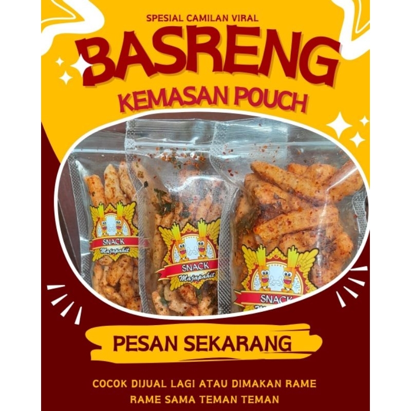 Jual Basreng Kemasan Pouch Kekinian | Gratis Ongkir - COD | Shopee ...