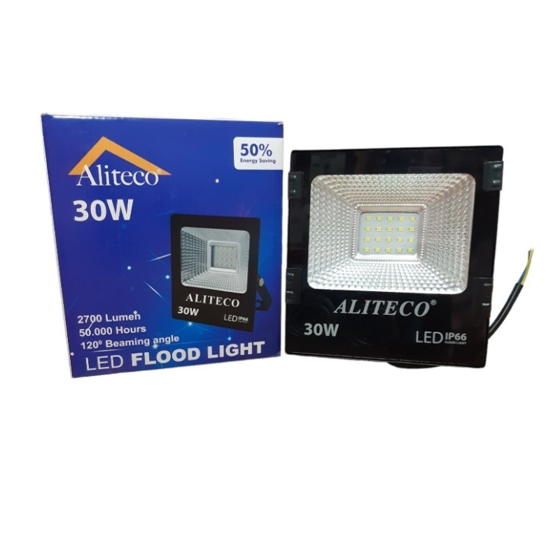 Jual Lampu Sorot LED Aliteco 30 Watt IP66 Tahan Air Terang Maksimal Hemat Listrik | Shopee Indonesia