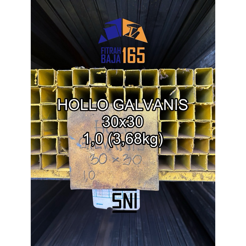 Jual Besi Holo / Hollow Galvanis 30x30 | Shopee Indonesia