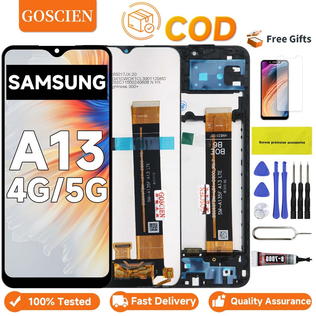 Jual Touchscreen for Samsung A13 4G A135 / A13 5G A136 LCD Fullset ...