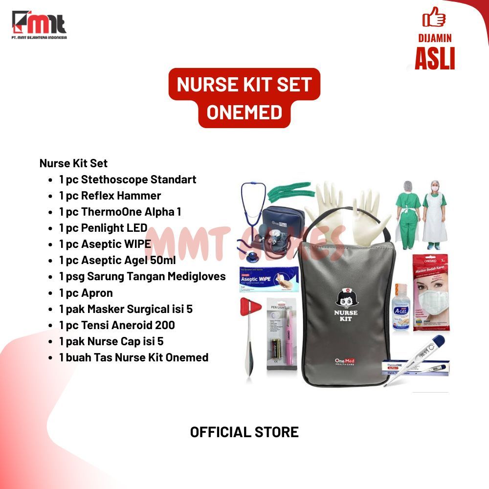 Jual Nurse Kit OneMed / Nursing Kit / Perlengkapan Suster / Nurse Kit ...