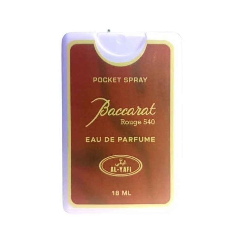 Jual Parfum Pocket EDP Spray BACARAT 18ml Original | Shopee Indonesia