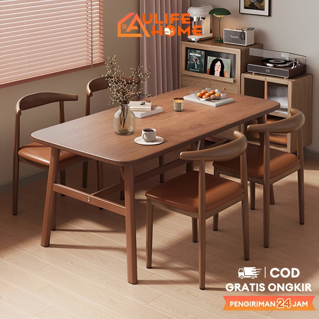 Jual Meja Makan Kayu Meja Makan Minimalis Meja Makan Murah Meja Makan Set 4 Kursi Meja Makan ...