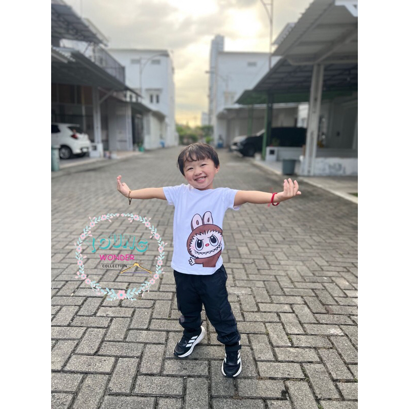 Jual Baju kaos Labubu putih | Shopee Indonesia