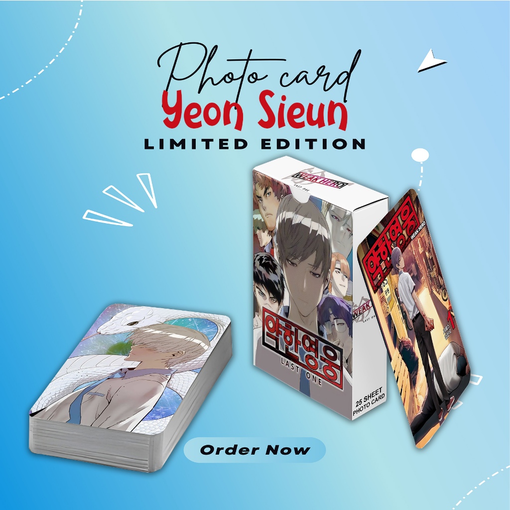 Jual PHOTOCARD SET YEON SIEUN MANHWA WEAK HERO PREMIUM 25 SHEET FREE ...