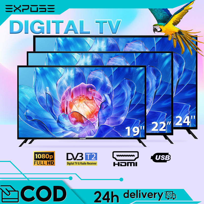 Jual TV Digital 24 Inch 17/19/22/24 Inch Digital TV LED FHD Televisi ...