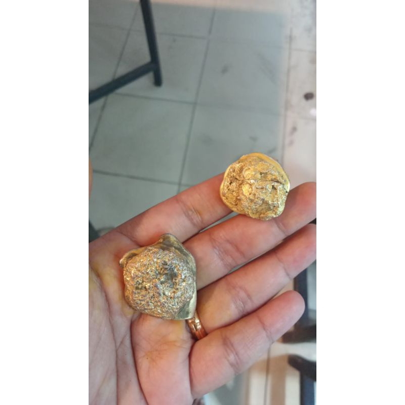 Jual batu pirit emas natural alam satuan | Shopee Indonesia