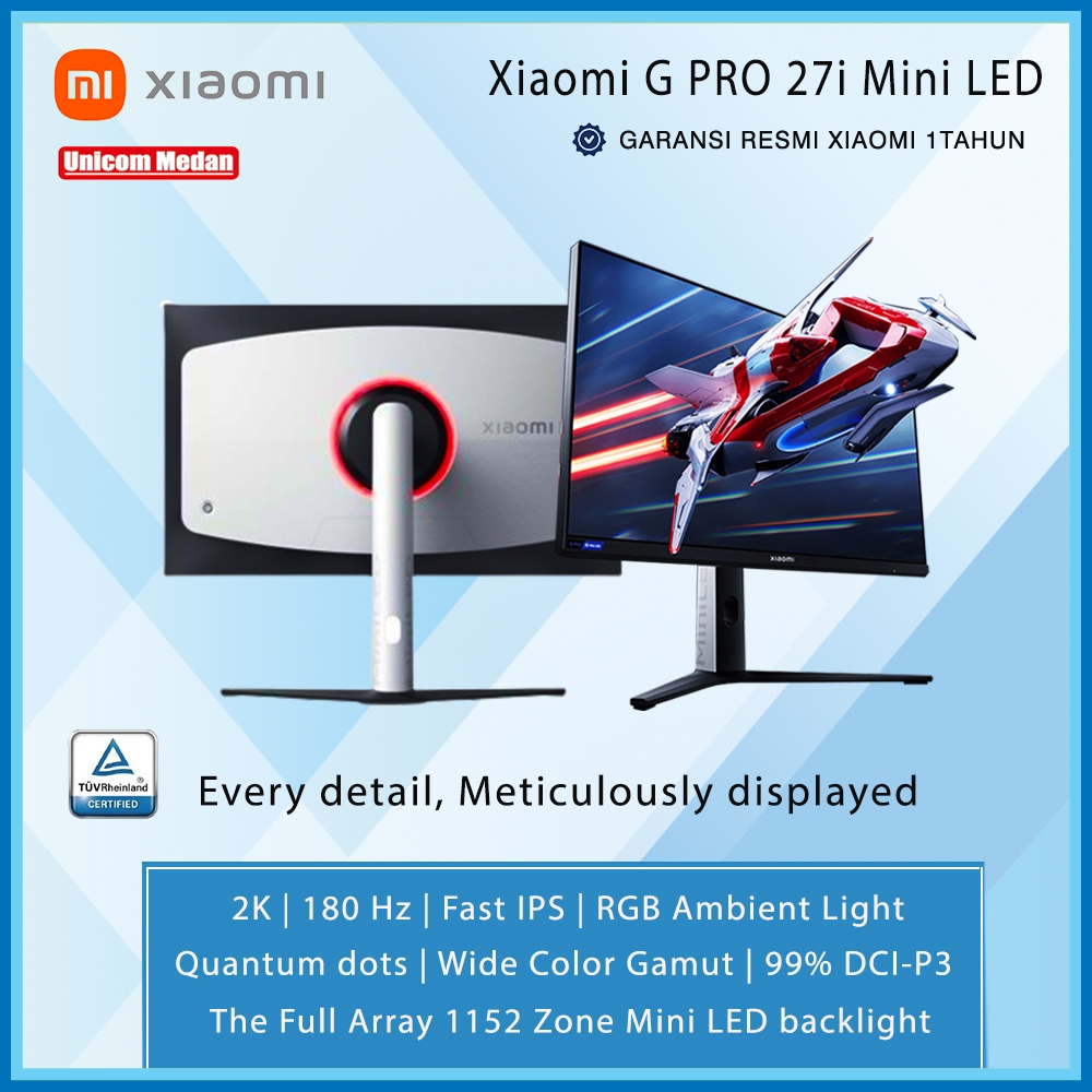 Jual Xiaomi G Pro 27i Mini LED Gaming Monitor | Shopee Indonesia