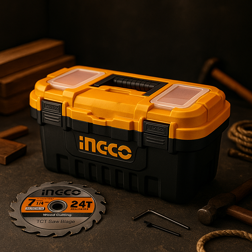 Jual TOOL BOX TOOLBOX KOTAK PERKAKAS 2 TINGKAT PLASTIK PP 20" INGCO ...