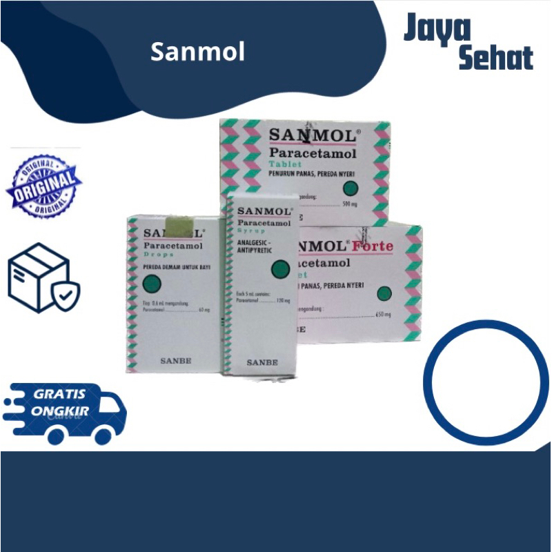Jual Sanmol Sirup | Sanmol Drop | Sanmol Forte Sirup Demam Anak dan ...