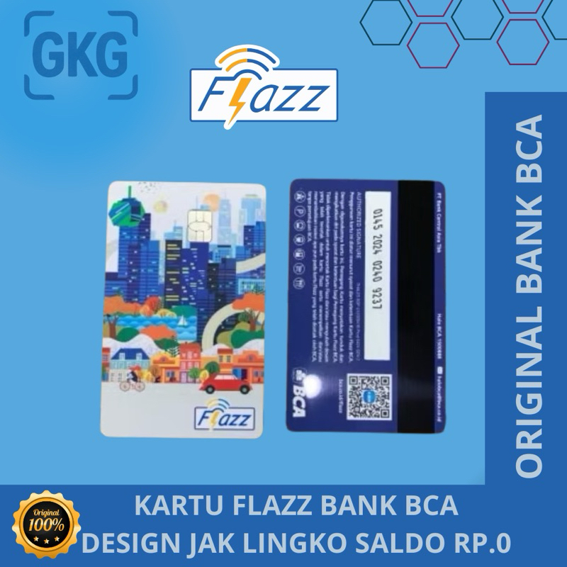 Jual Kartu Flazz BCA GEN 2 Gen 2 NFC kartu elektronik | Shopee Indonesia