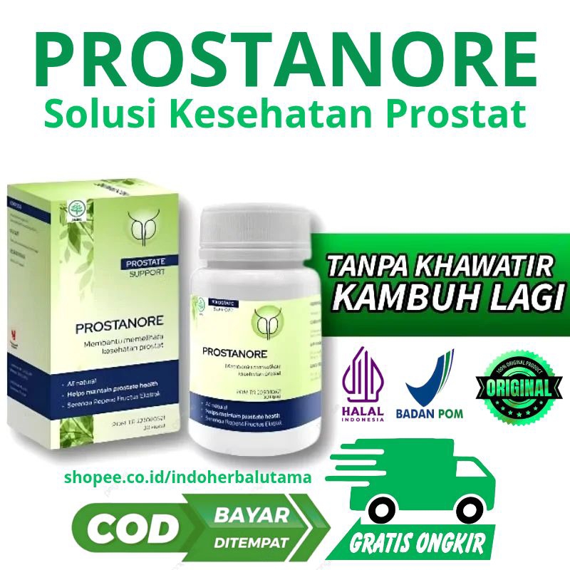 Jual Obat Prostat Herbal Prostanore Original Asli, Ampuh Mengobati ...