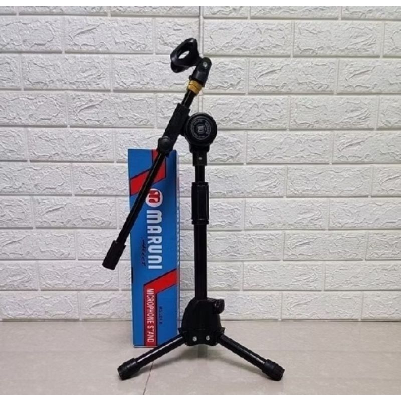 Jual Stand Mic Maruni Pendek Murah/Stang Mic Maruni Pendek+holder mic ...