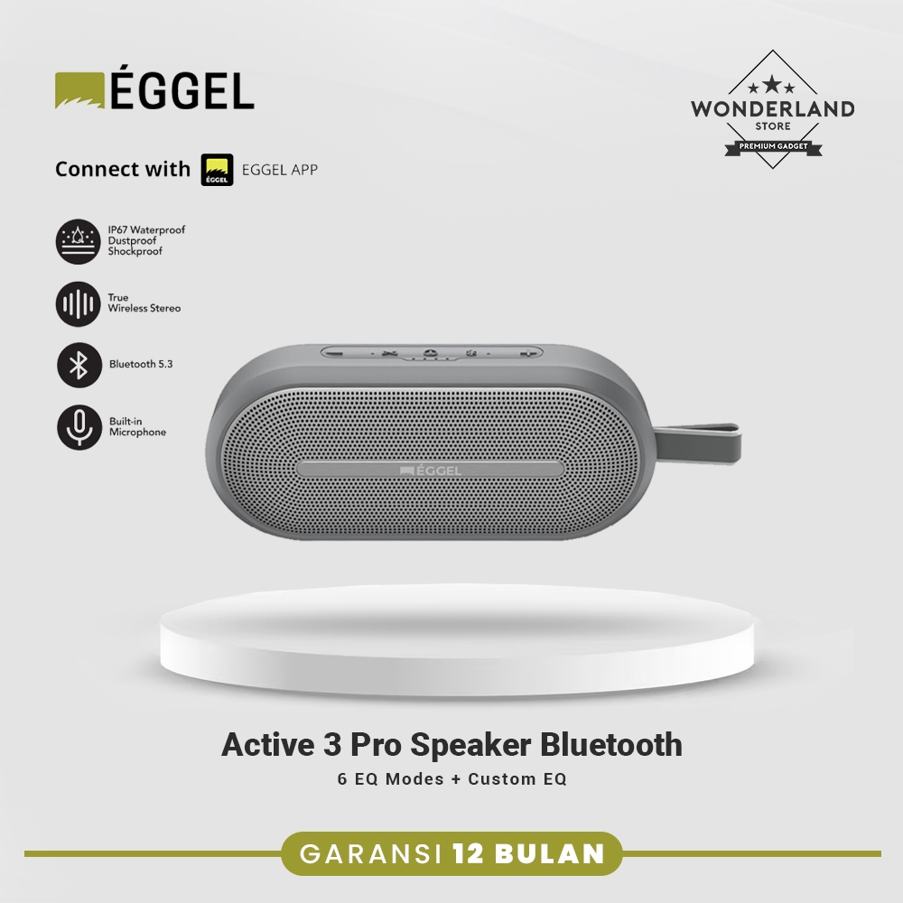 Jual Eggel Active 3 Pro Active3pro Speaker Bluetooth IP67 Waterproof ...