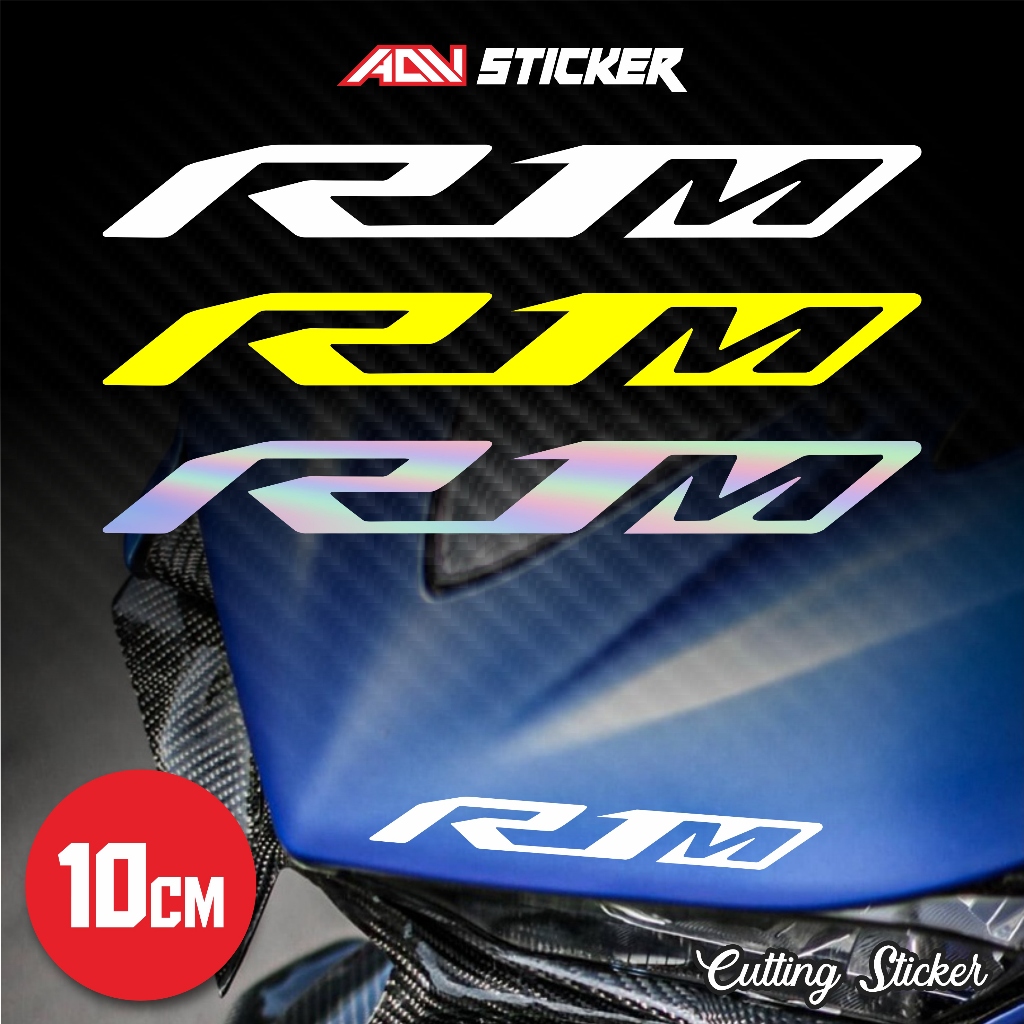 Jual Sticker Cutting Logo YAMAHA R1M | Cutting Sticker Motor Premium ...