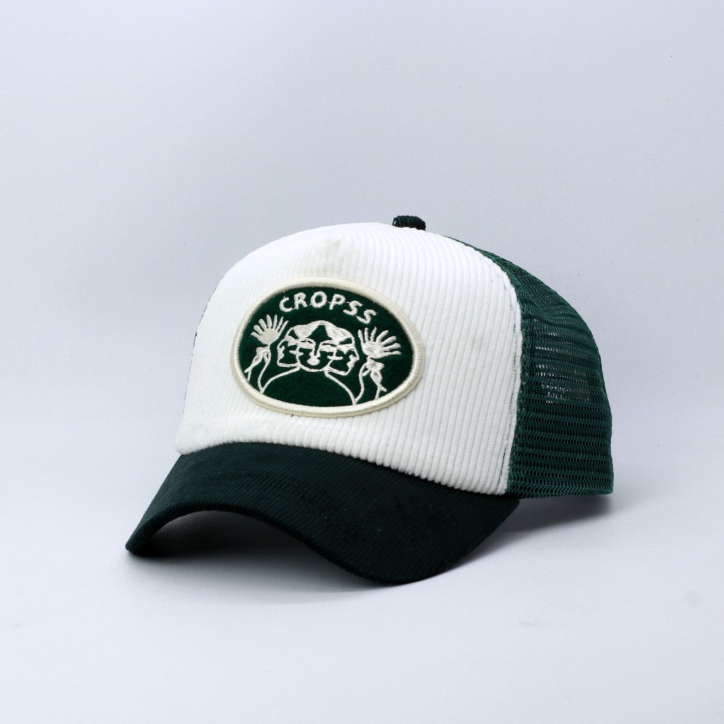 Jual Cropss | Topi trucker topi jaring lidah pendek topi bordir motif ...