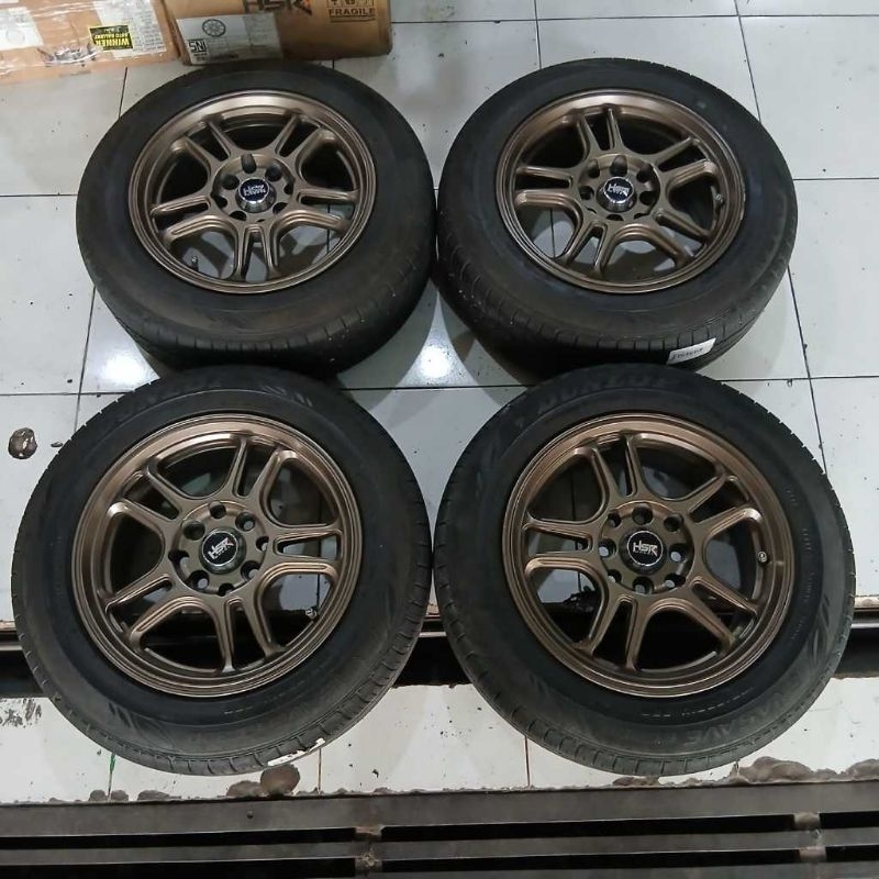 Jual Velg Mobil Seken NX SPO HSR Ring 14 pcd 4x100/114.3 Et38 + Ban ...