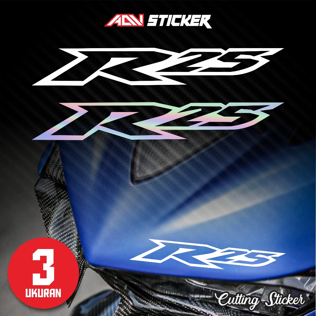 Jual Sticker Cutting Logo YAMAHA R25 | Cutting Sticker Motor Premium ...