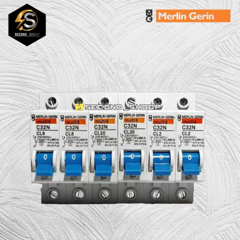 Jual MCB PLN MERLIN GERIN 1phase | Shopee Indonesia