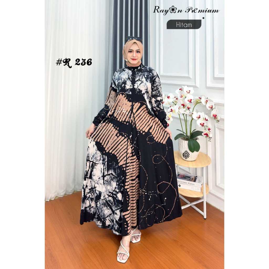 Jual Terbaru Gamis twill rayon ori pekalonga cap malaman Home Dress ...