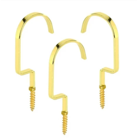 Jual HUK GOLD GANTUNGAN HANGER KAYU BAHAN BESI | Shopee Indonesia