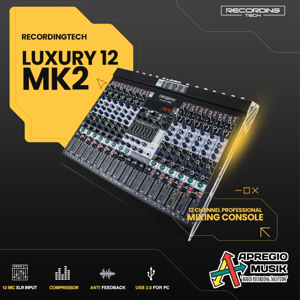 Jual Recording Tech RT Luxury 12 MK2 MK II MK 2 MKII luxury12 luxury-12 ...
