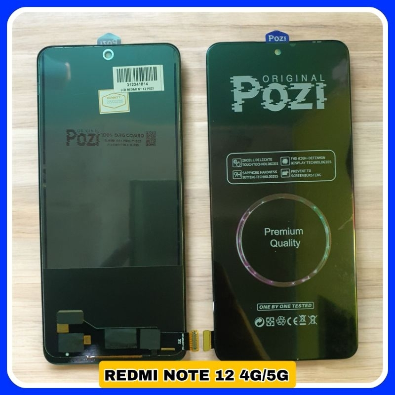 Jual Lcd ts xiaomi redmi note 12 4G / 5G / POCO X5 5G | Shopee Indonesia