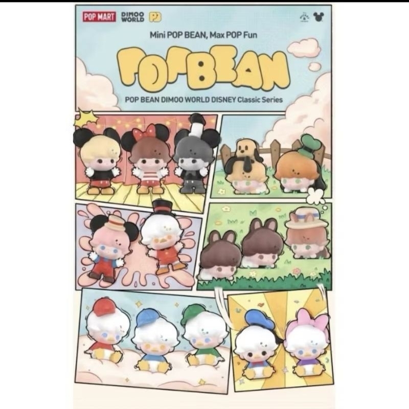 Jual POP MART DIMOO WORLD X DISNEY ORIGINAL | MICKEY & FRIENDS SERIES ...