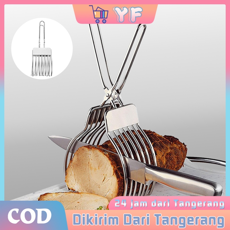 Jual Alat Potong Roti Tawar Manual / Alat Pengiris Stainless / Penjepit ...
