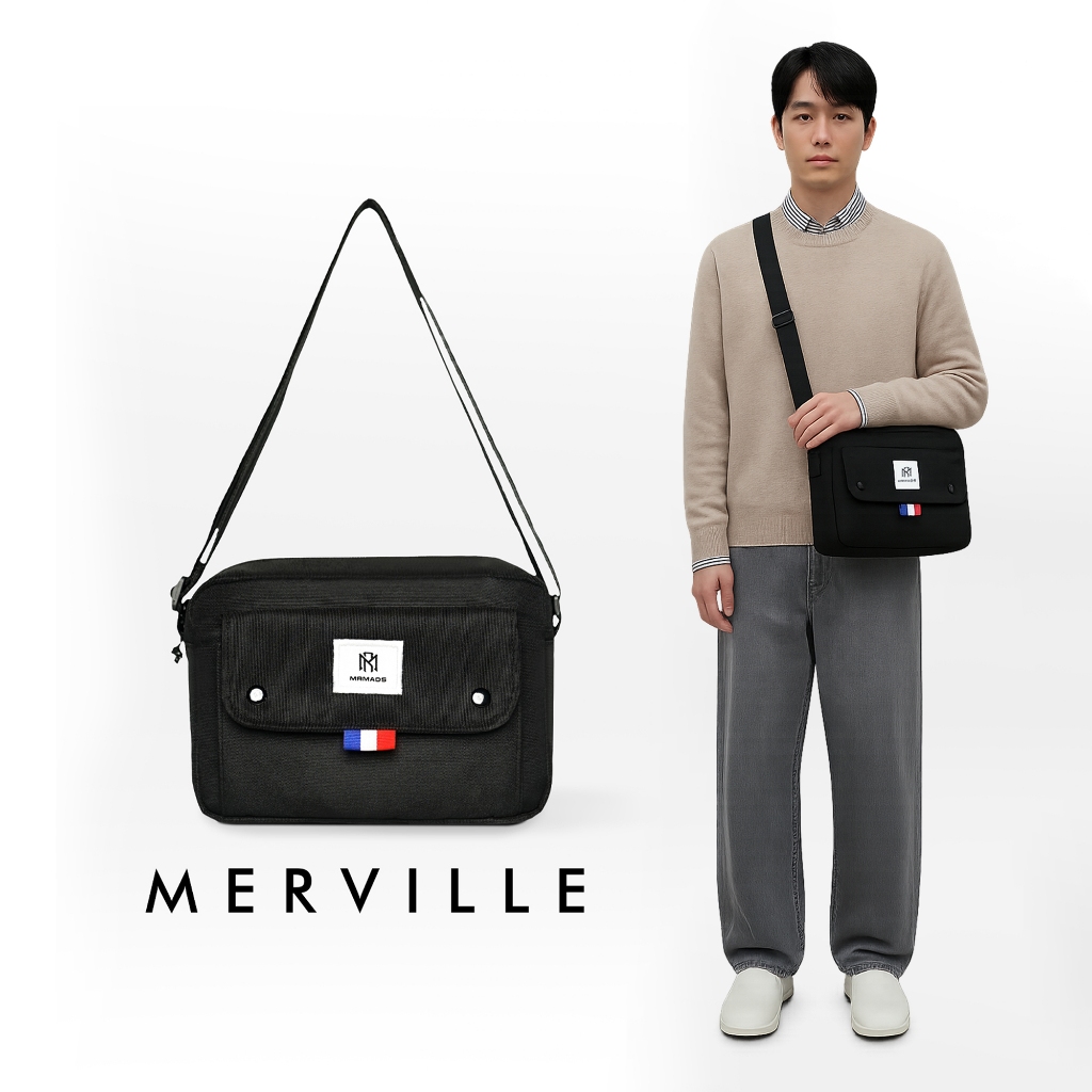Jual Mr Mads - Merville Sling Bag Tas Selempang Pria Waistbag Pria ...