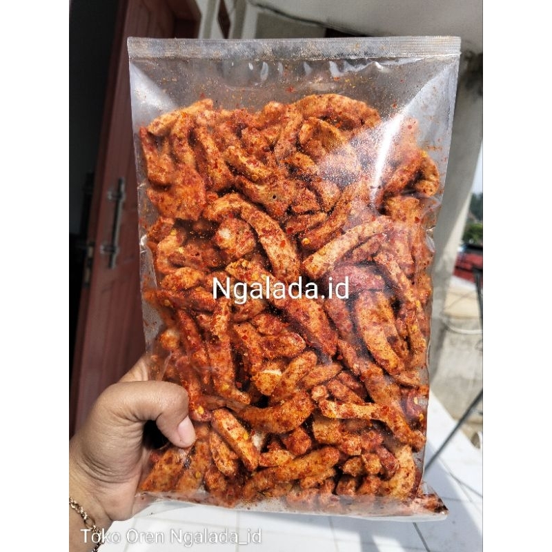 Jual Seblak Basreng pedas extra daun jeruk 250 gram | Shopee Indonesia