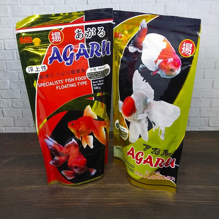Jual Agaru Sinking Floating Pakan Makanan Pelet 100gr Makanan Ikan Koki ...