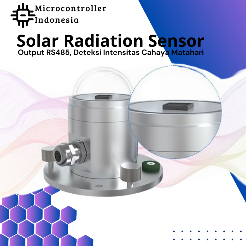 Jual Solar Radiation Sensor dengan Output RS485 – Deteksi Intensitas ...